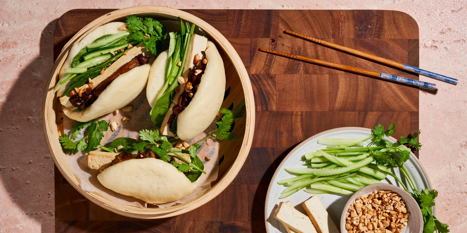 Smoked Tofu Bao Buns | CookDineHost