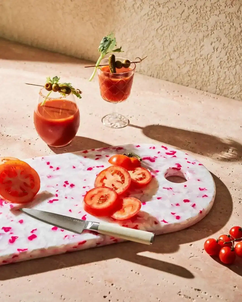 Sasni Dragonfruit Recycled Chopping Board | CookDineHost